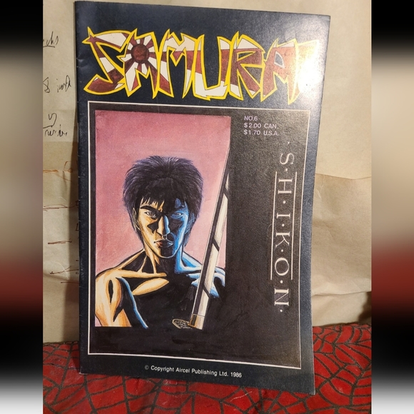 Other | Samurai Comic Shikon Aircel 1986 No6bz Black And White See ...